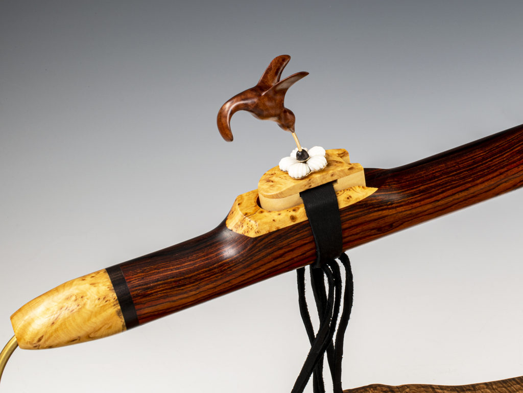 "Beauty Before Me" Contemporary Artisan Flute and Display - Shades of ...